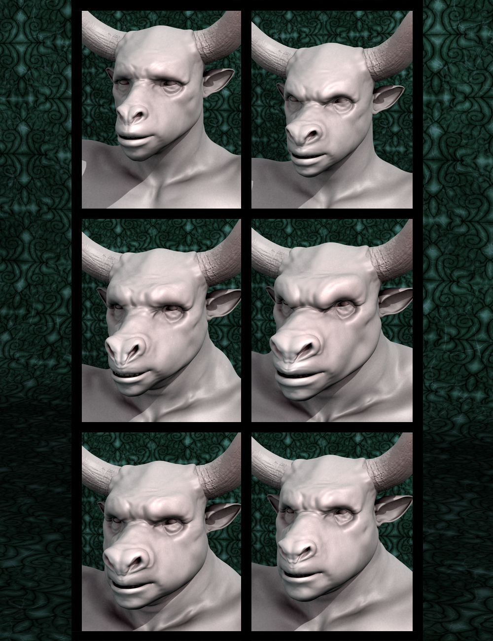 FSL Freakish for the Minotaur 6 | Daz 3D