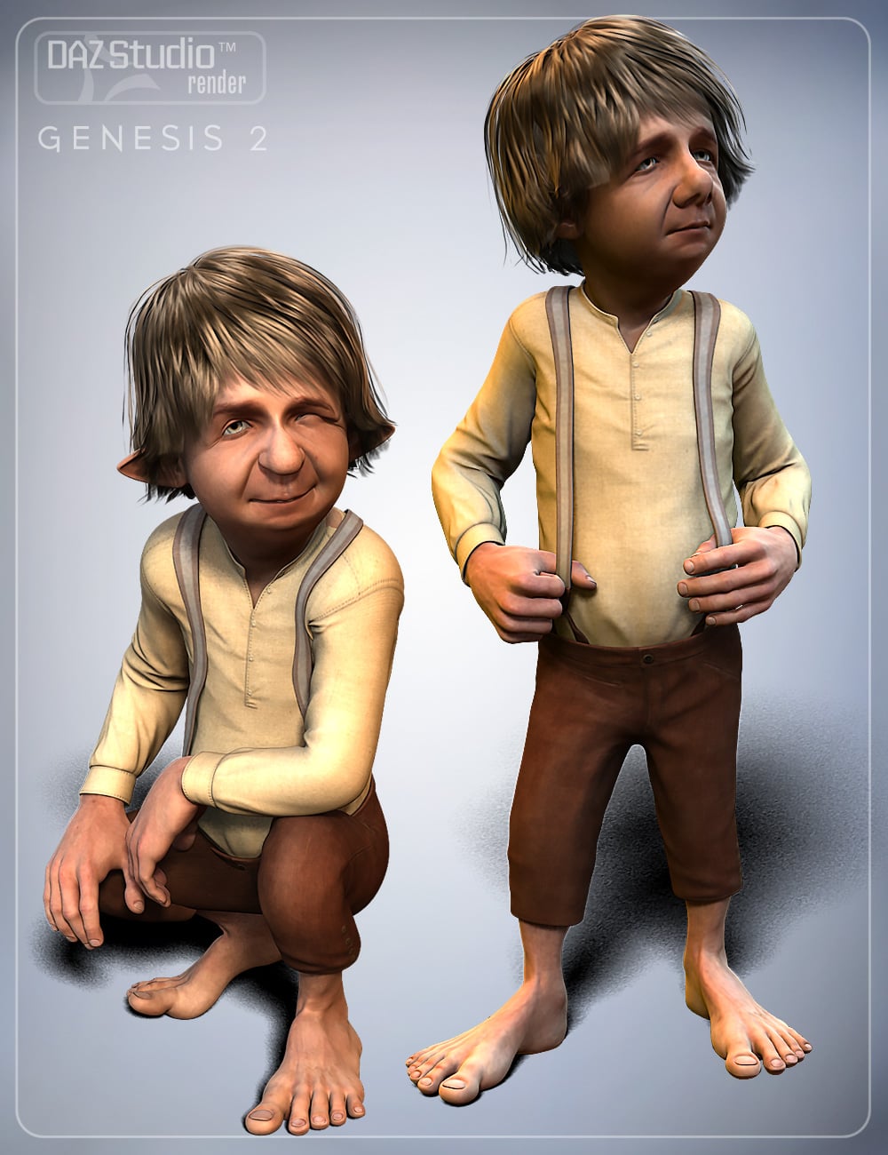 Dwarf Creator for Genesis 2 Male(s) | Daz 3D