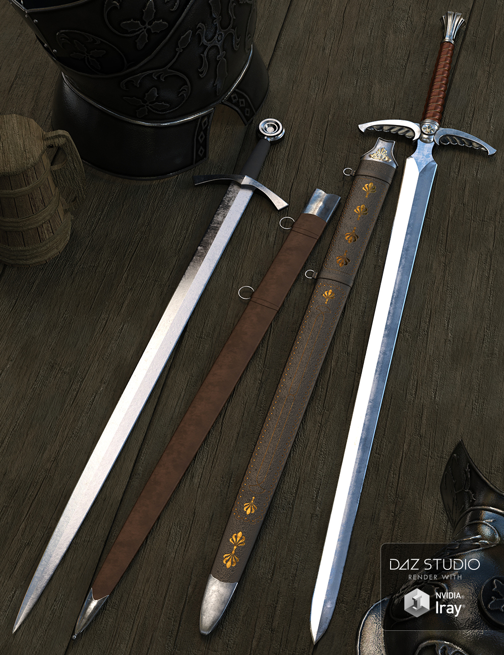 Fantasy Weapons Collection 3 | Daz 3D