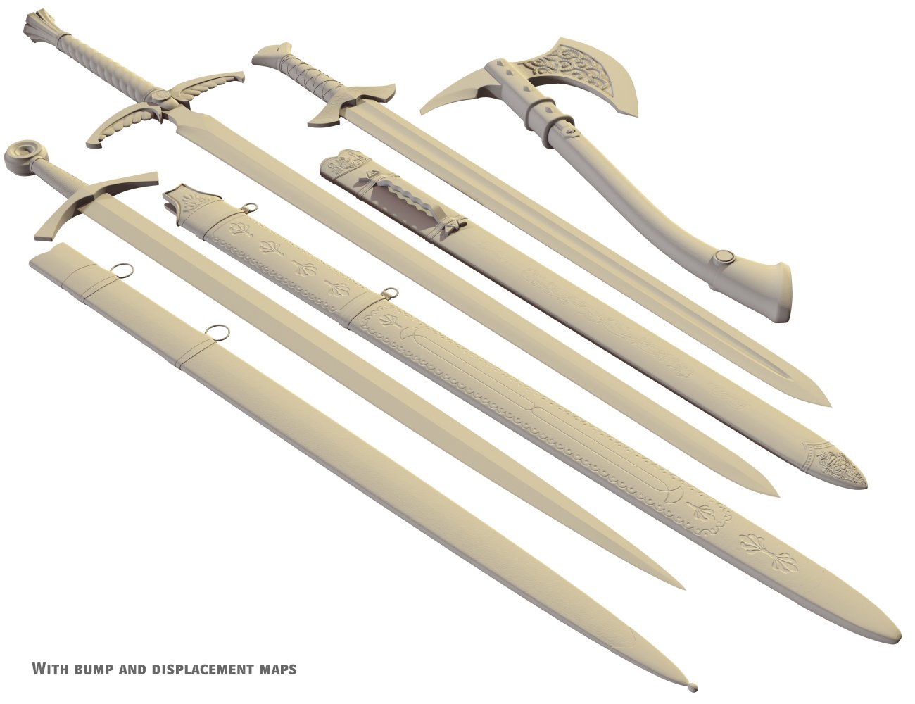 Fantasy Weapons Collection 3 | Daz 3D
