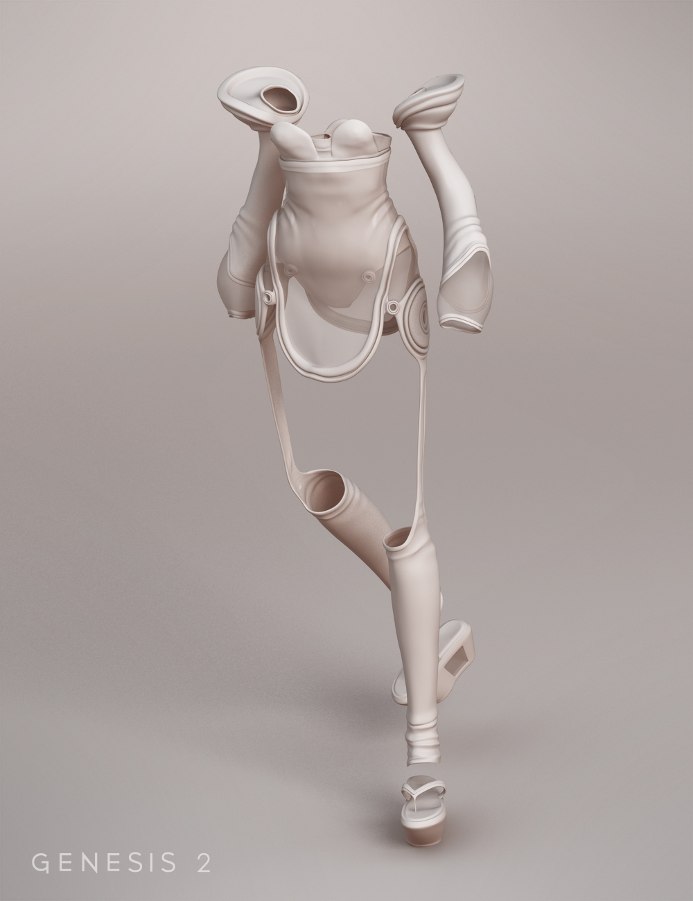 Shinjuku Outfit for Genesis 2 Female(s) | Daz 3D