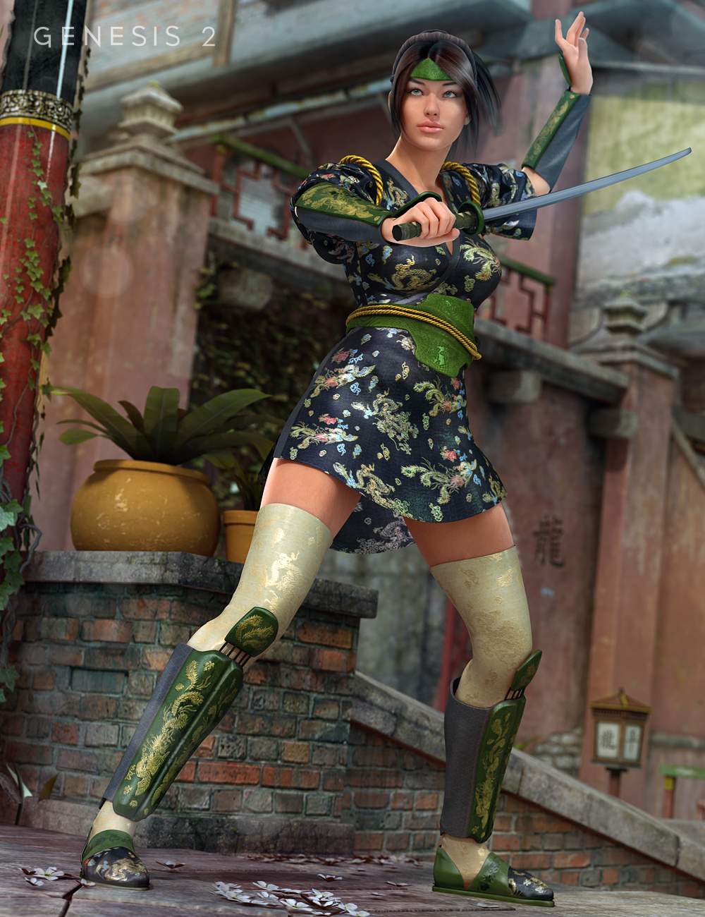 Hana for Misaki Outfit | Daz 3D