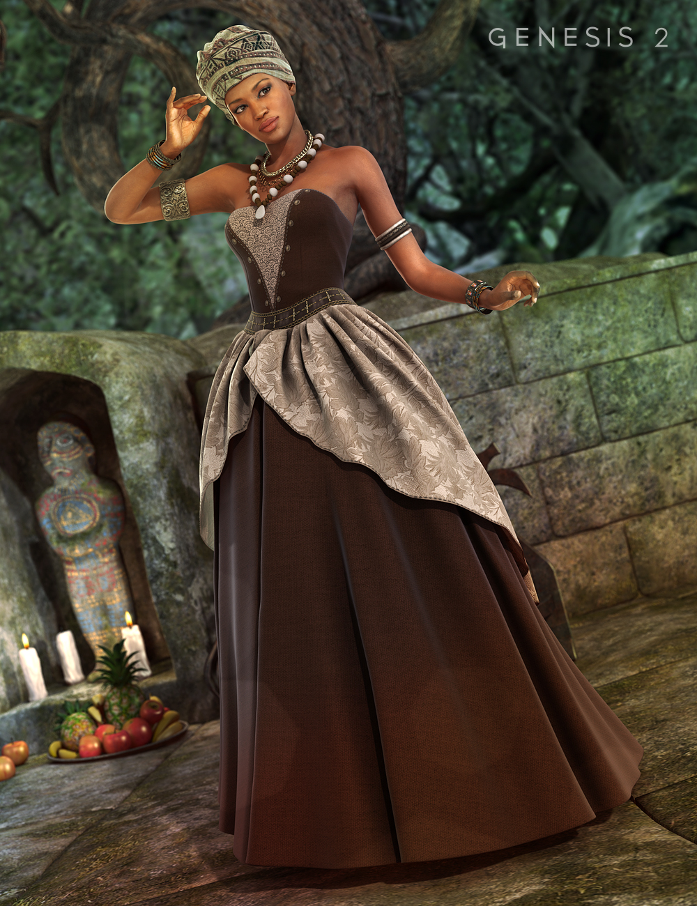 Voodoo Queen Textures | Daz 3D
