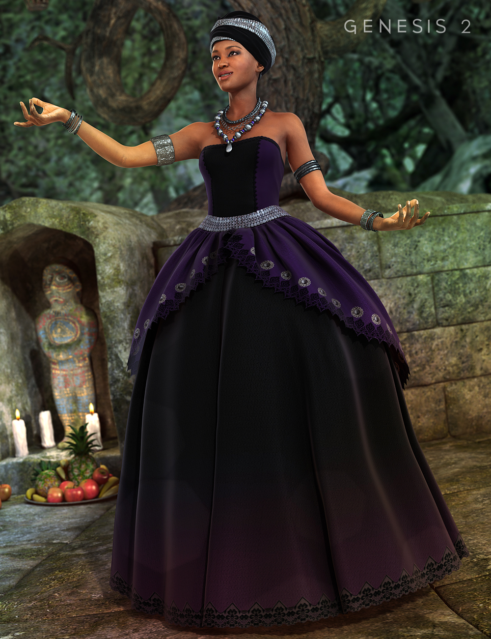 Voodoo Queen Textures | Daz 3D