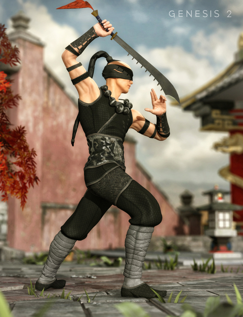 Lee Monk Outfit Textures | Daz 3D