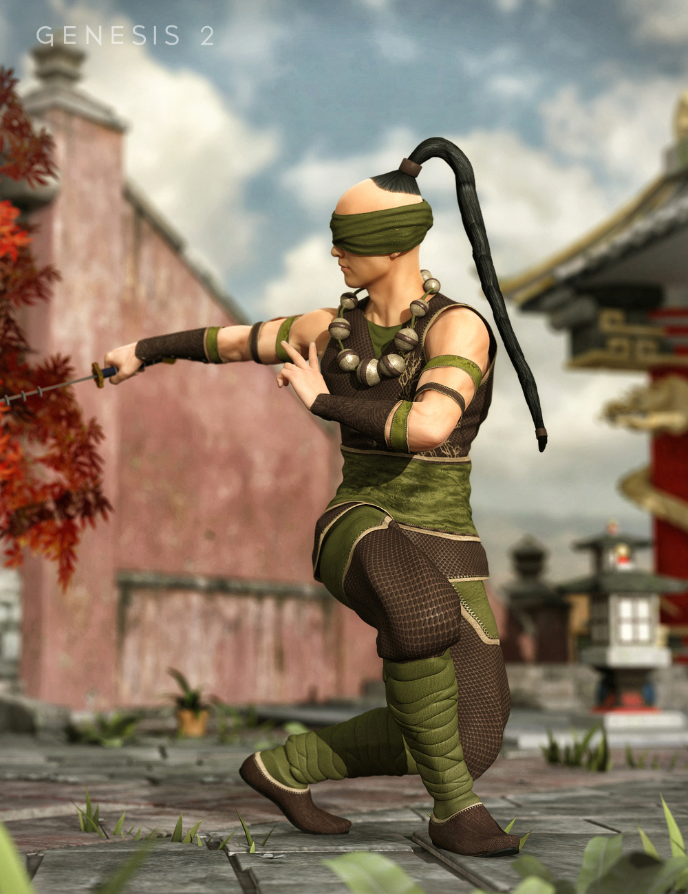 Lee Monk Outfit Textures | Daz 3D