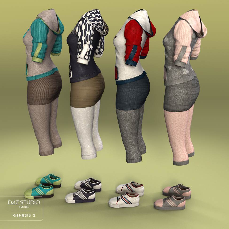 Team Spirit Textures | Daz 3D
