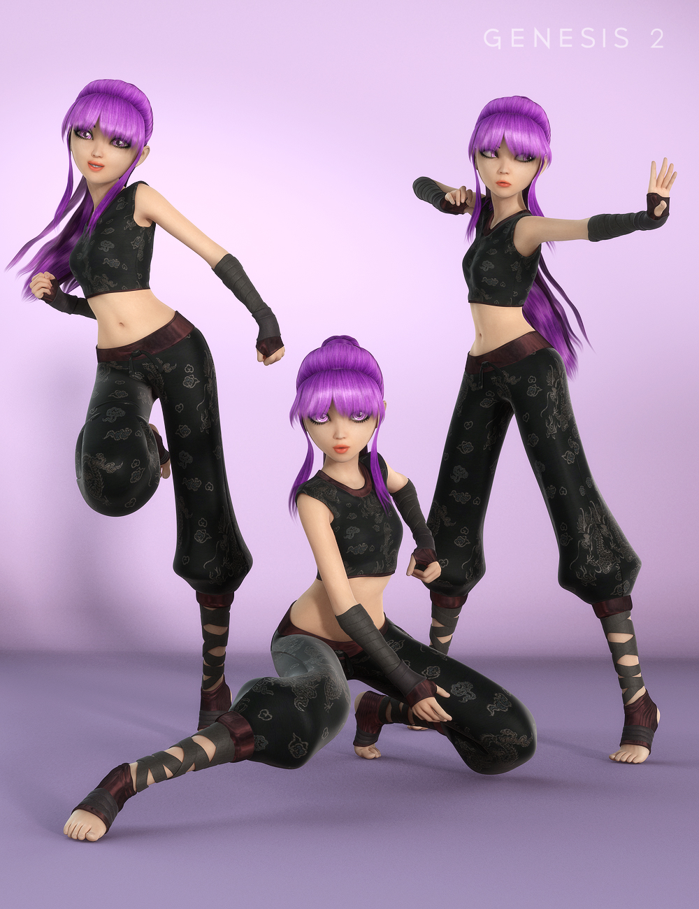 Keiko 6 Mega Manga Bundle | Daz 3D