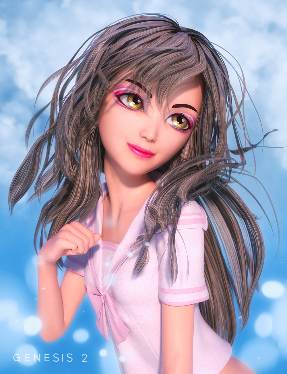 Keiko 6 Mega Manga Bundle | Daz 3D