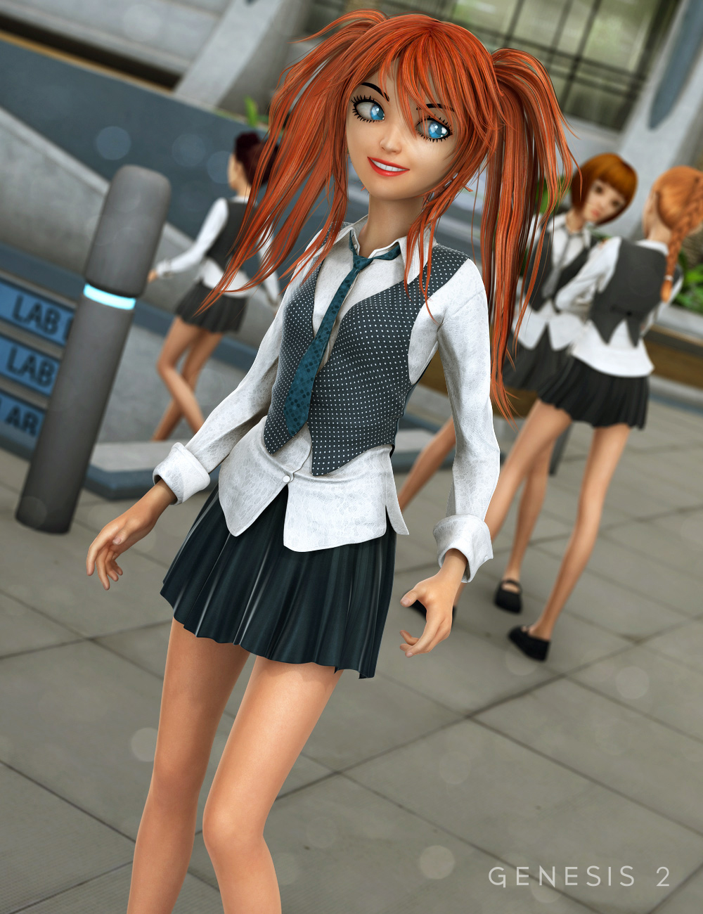 Keiko 6 Mega Manga Bundle | Daz 3D
