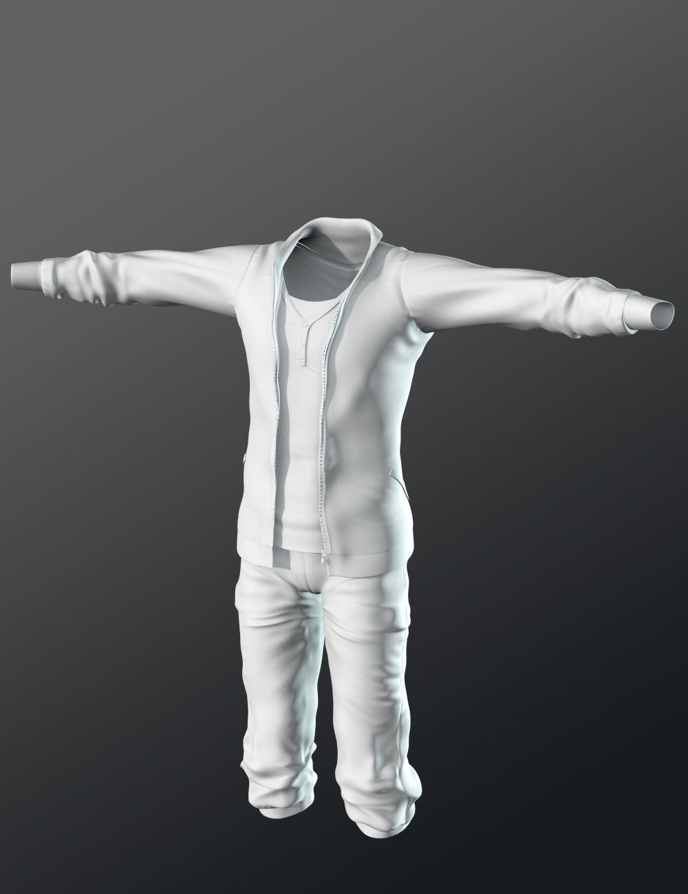 Everyday Training Suit for Genesis 2 Male(s) | Daz 3D