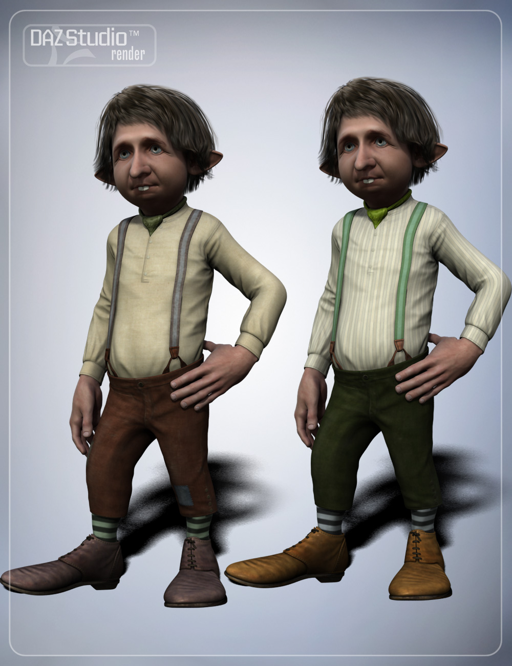 Dwarf Clothes for Genesis 2 Male(s) | Daz 3D
