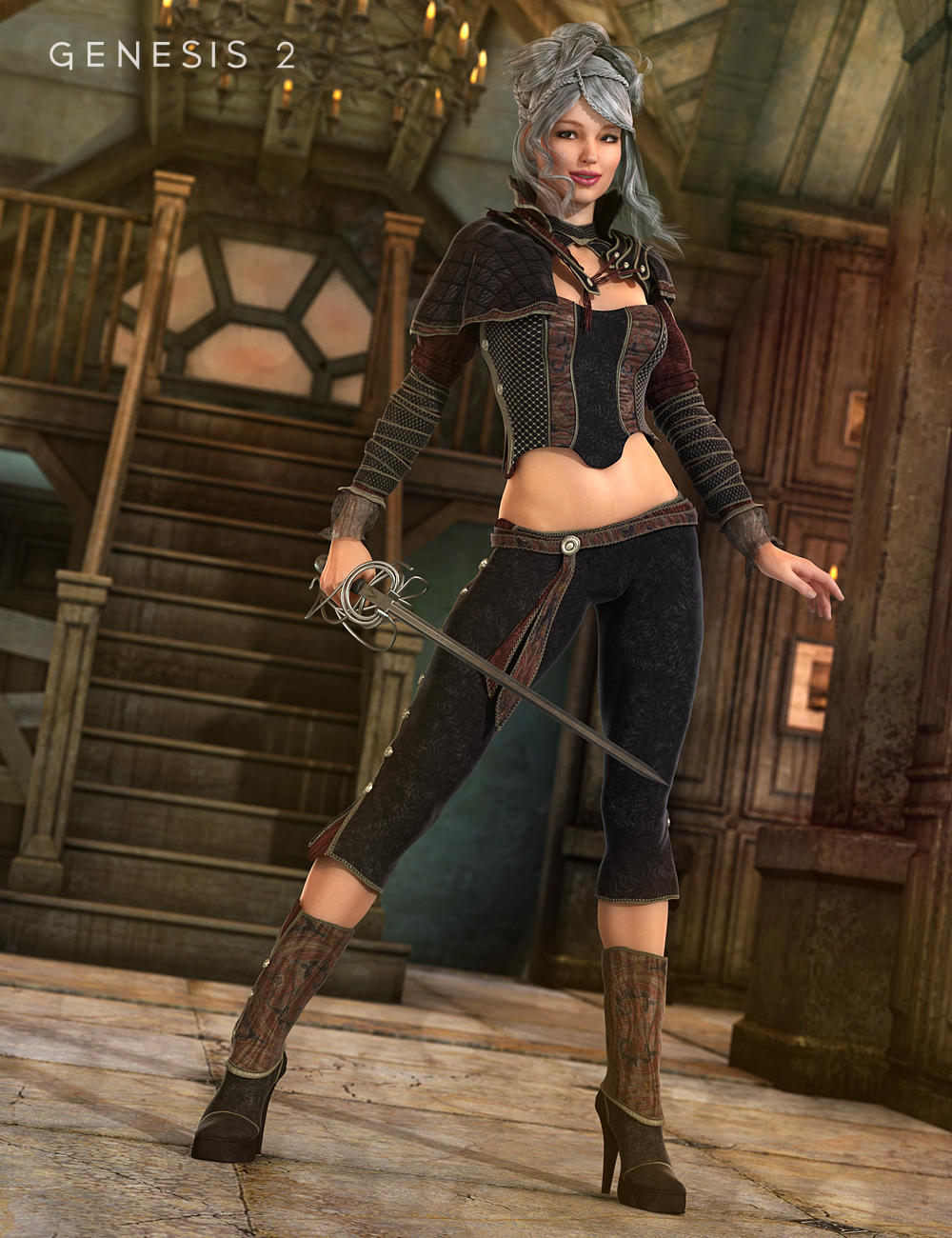 Sword Dancer Bundle | Daz 3D