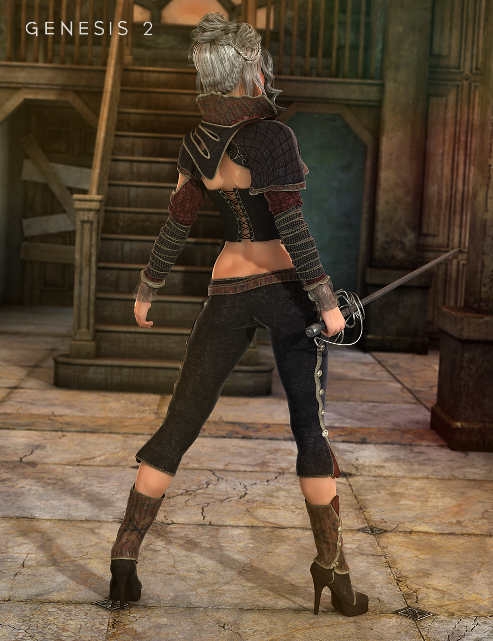 Sword Dancer Bundle | Daz 3D