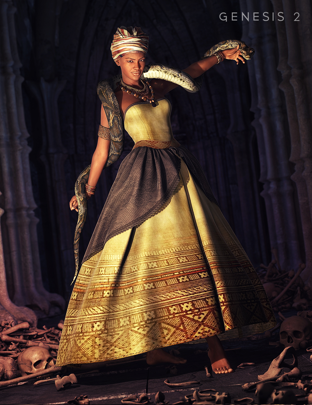 Voodoo Queen Bundle | Daz 3D