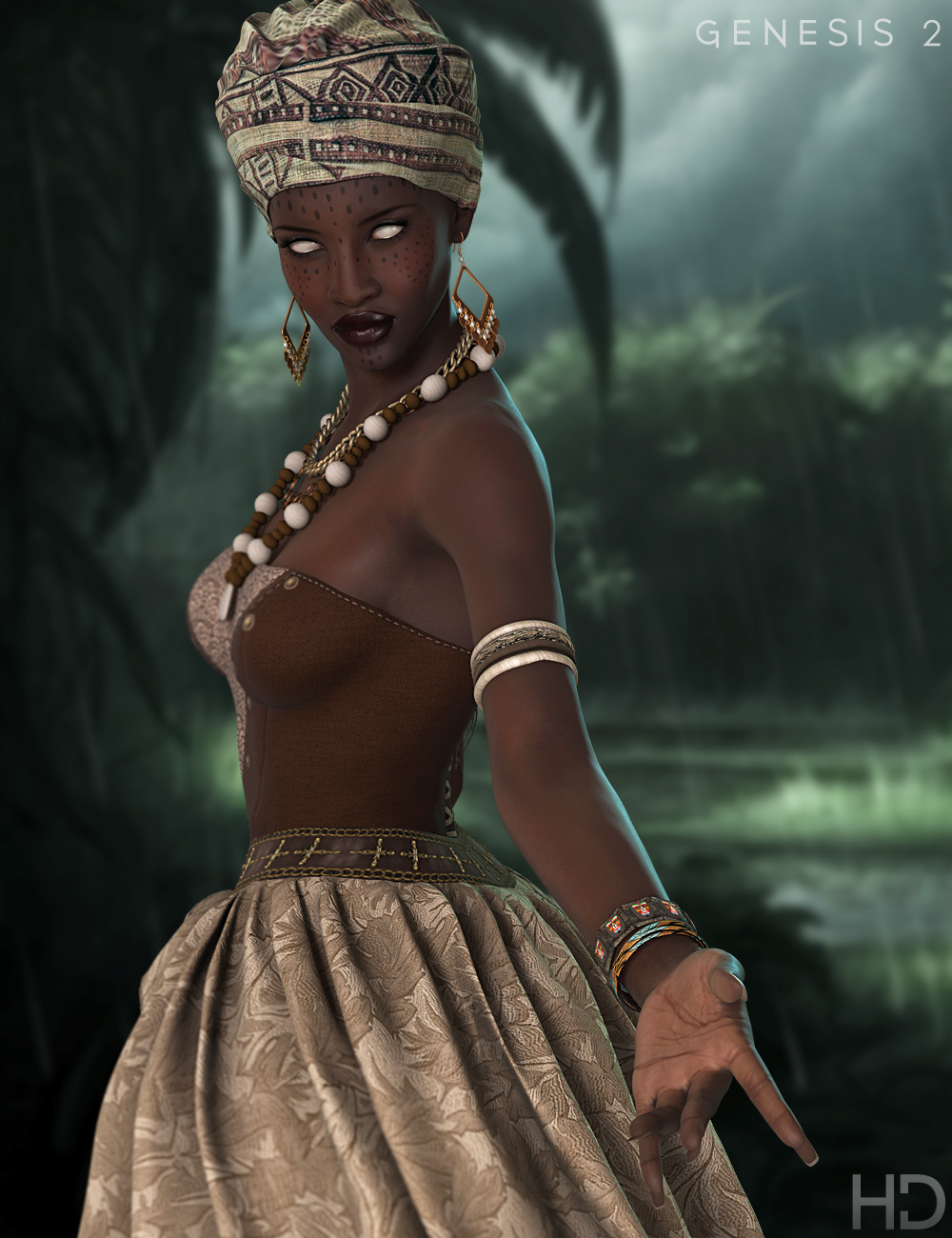 Voodoo Queen Bundle | Daz 3D