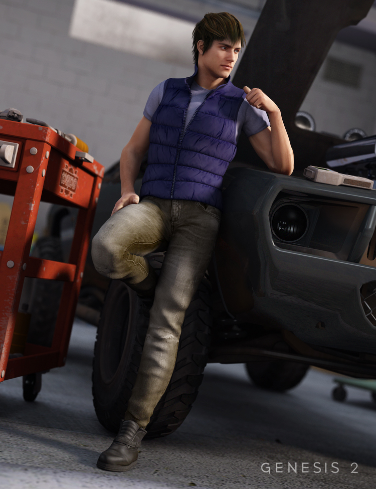 Urban Metro Outfit Textures | Daz 3D