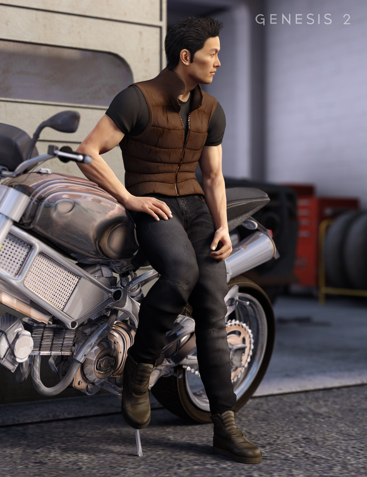 Urban Metro Outfit Textures | Daz 3D