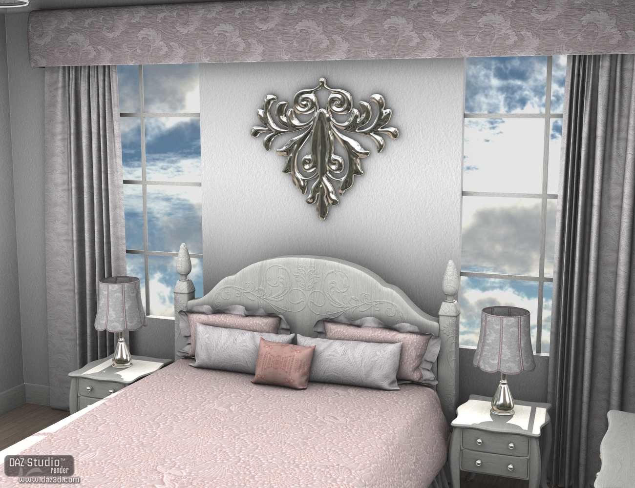 Touch Of Class Bedroom Daz 3d 8970