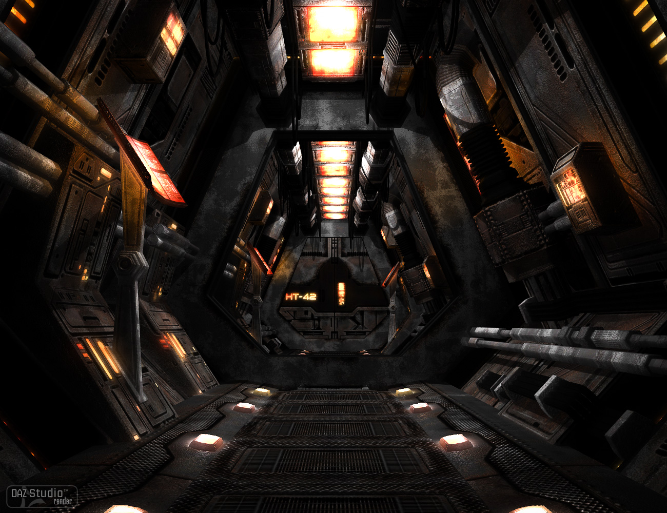 SS Marcoor Corridor Addon | Daz 3D