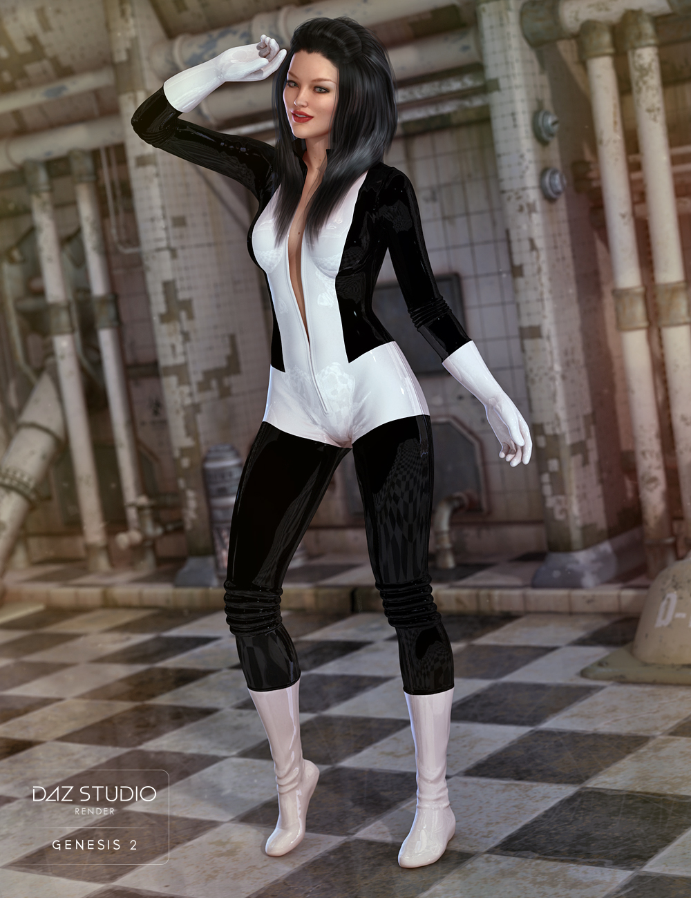 Ultra Bodysuit for Genesis 2 Female(s) | Daz 3D
