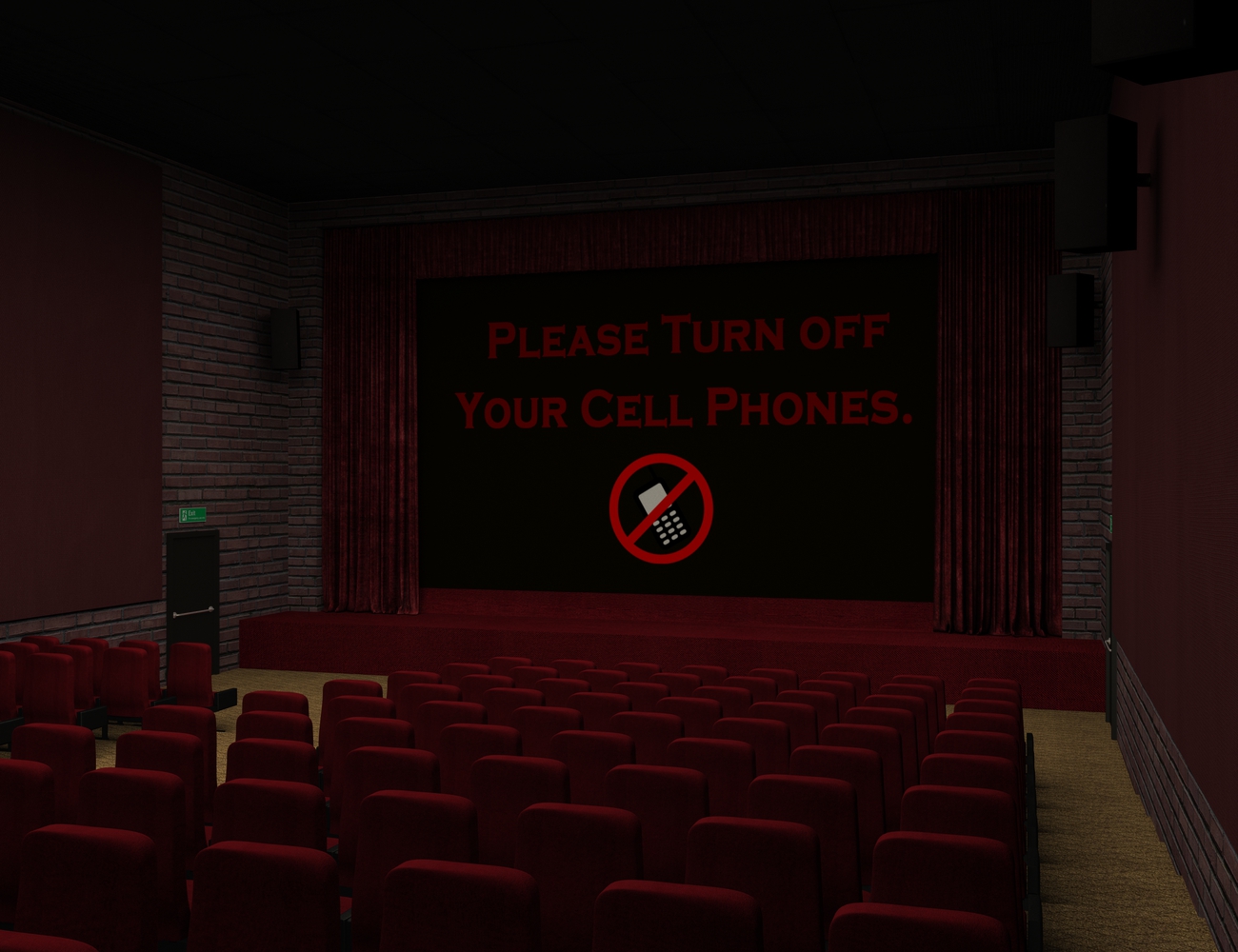 Movie Night Cinema | Daz 3D