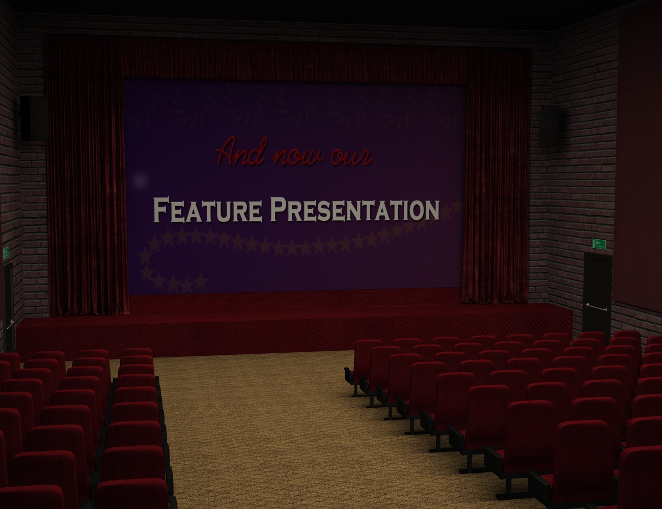 Movie Night Cinema | Daz 3D