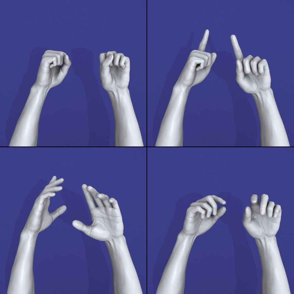 Just Hands for Michael 6 | Daz 3D