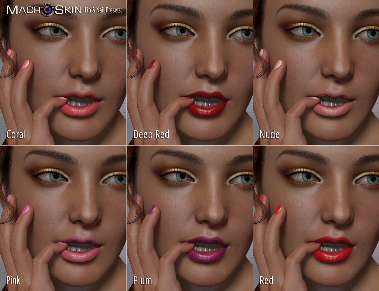 Macro Skin for Genesis and Genesis 2 Female(s) | Daz 3D