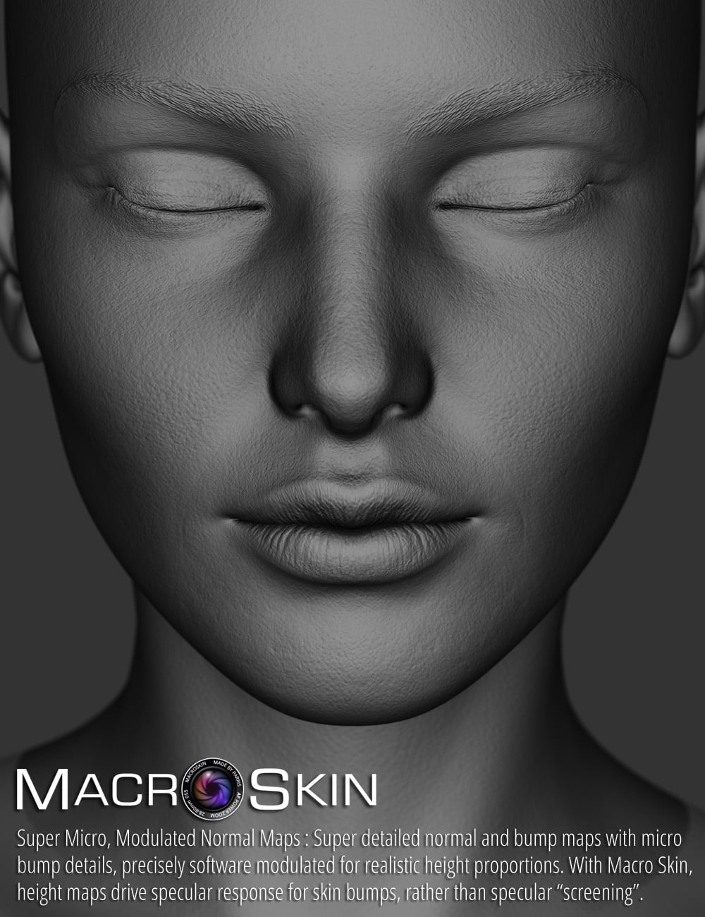 Macro Skin for Genesis and Genesis 2 Female(s) | Daz 3D
