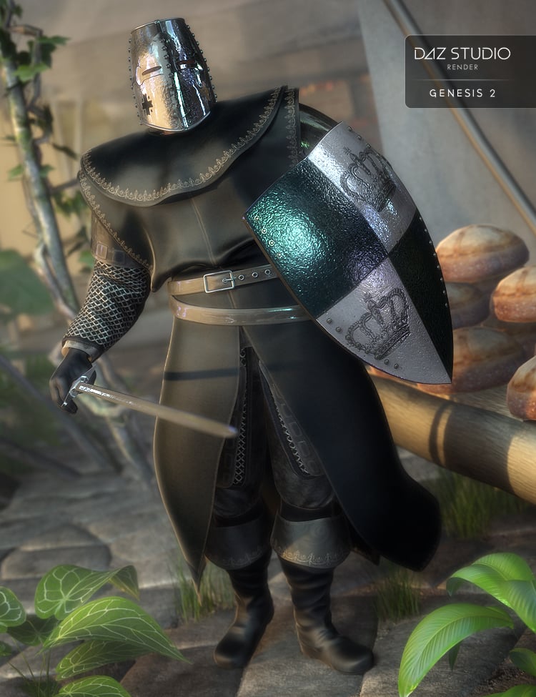 Knight Guard Round Table Textures | Daz 3D