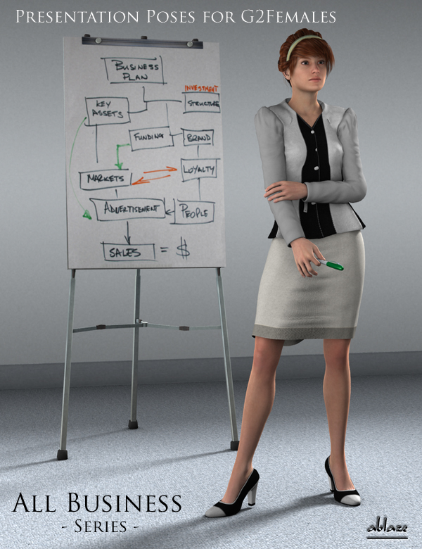 All Business Presentation Poses for Genesis 2 Female(s) [Documentation ...