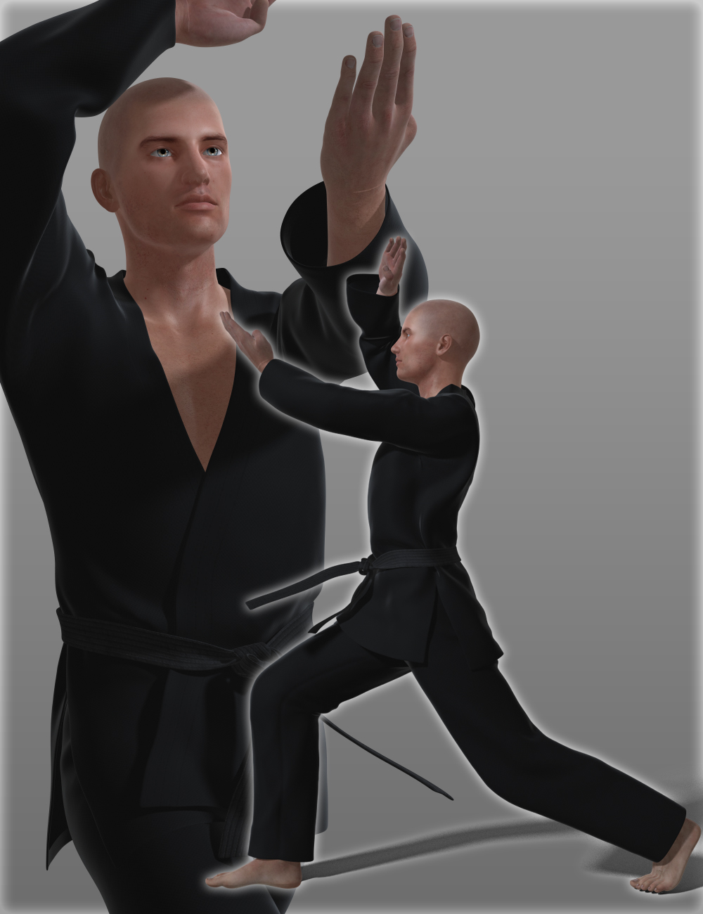 Fight Uniforms for Genesis 2 Male(s) | Daz 3D