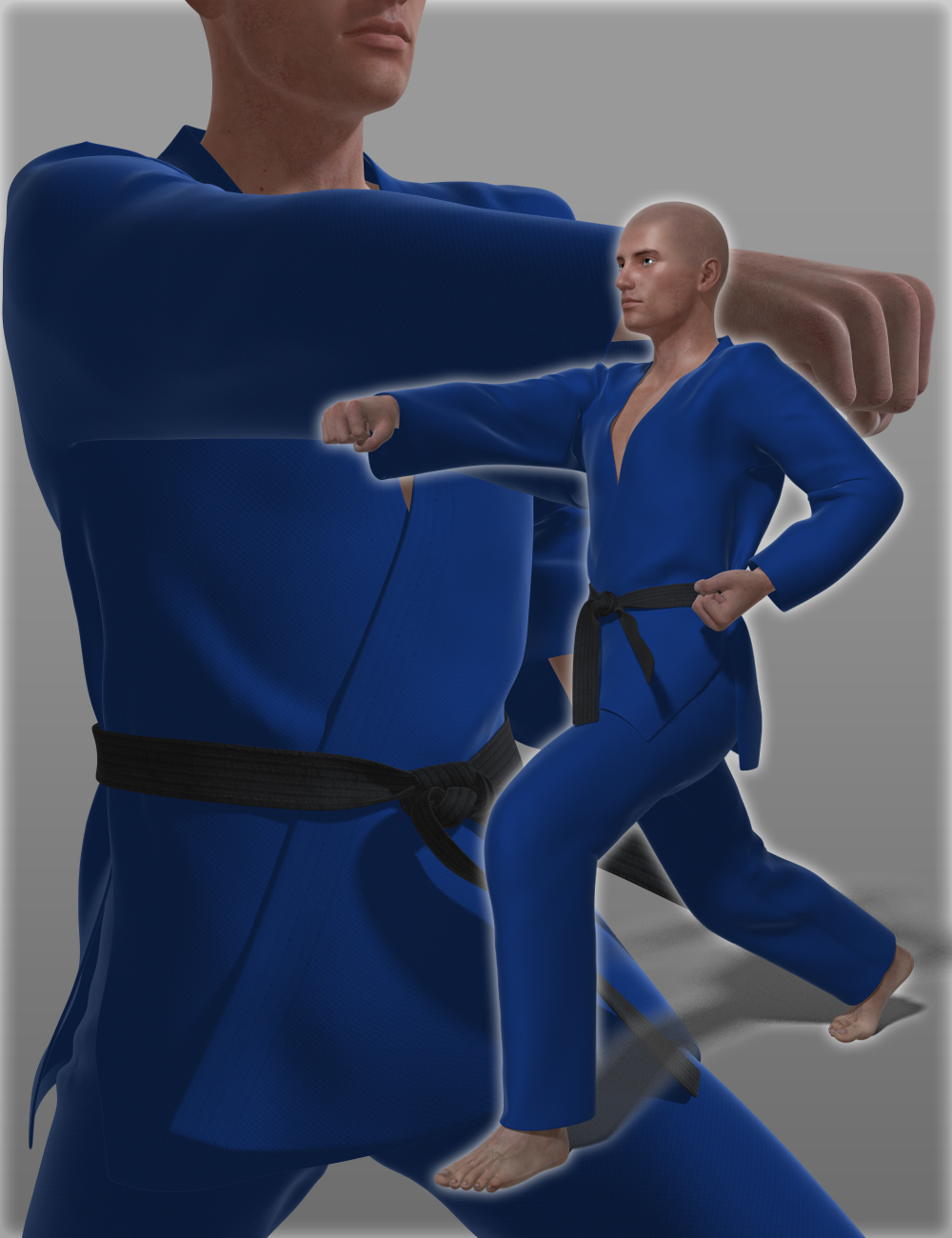 Fight Uniforms for Genesis 2 Male(s) | Daz 3D
