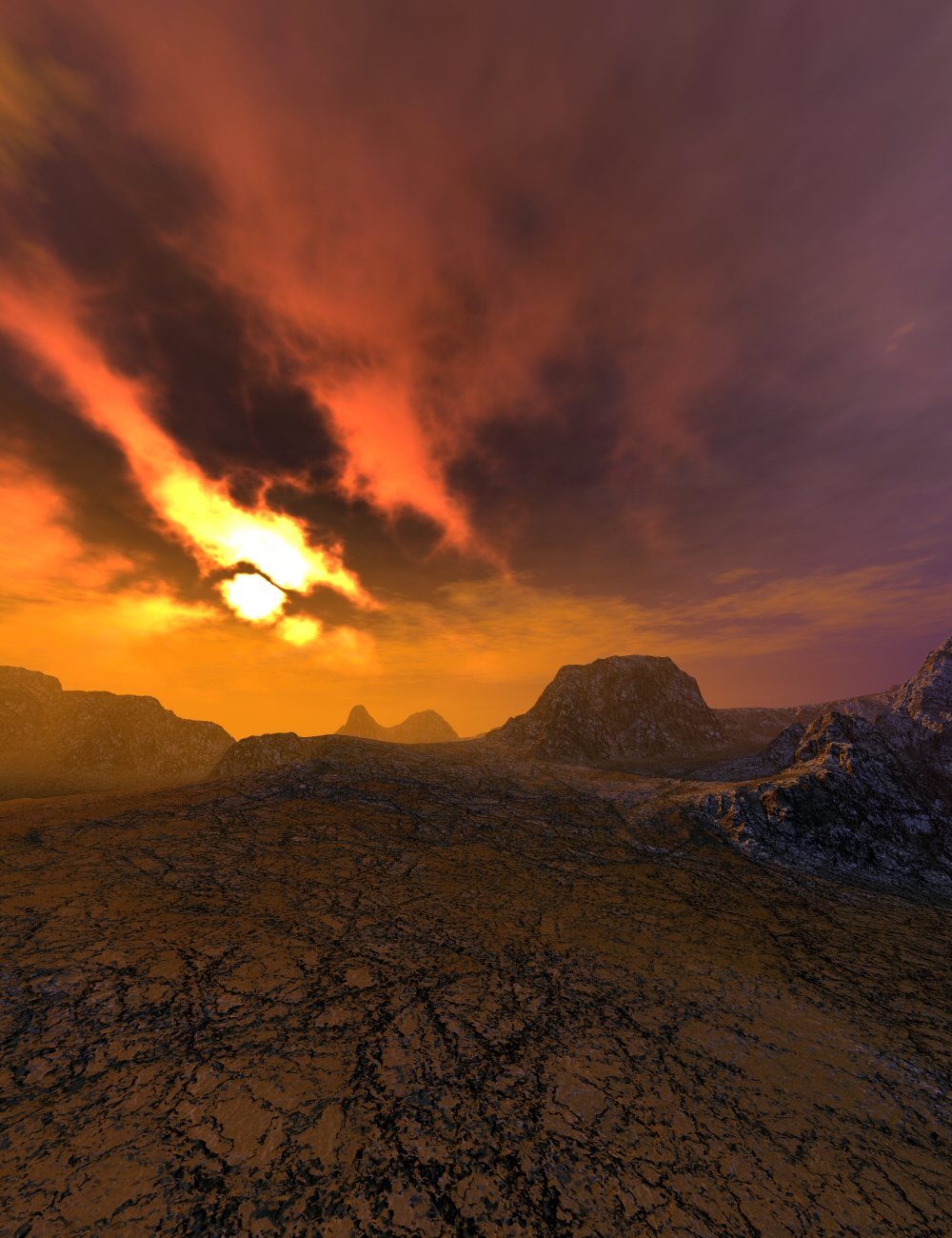 Bryce 7.1 Pro - Landscapes under Fantastic Skies | Daz 3D