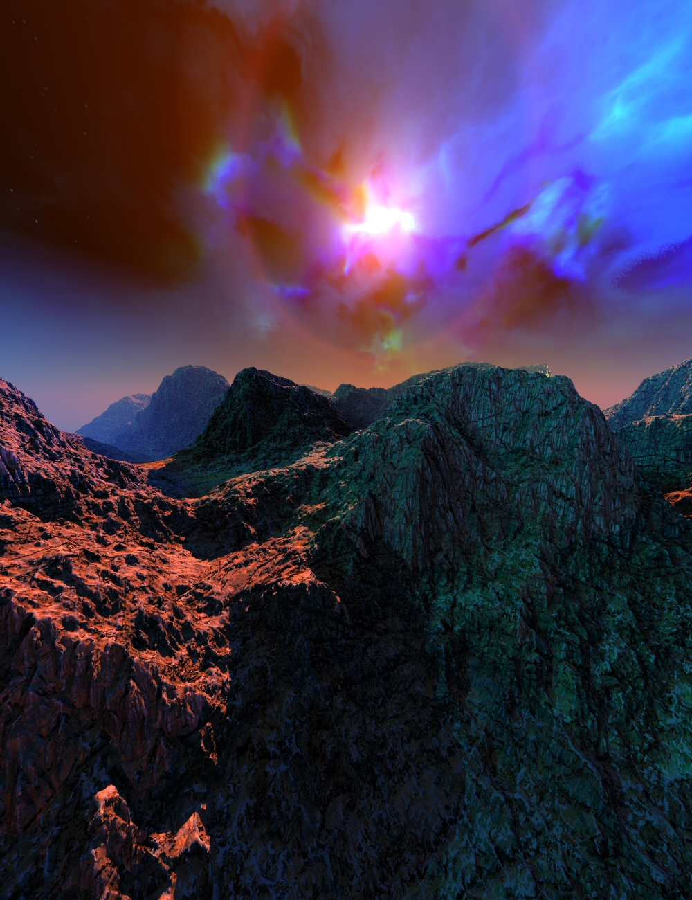 Bryce 7.1 Pro - Landscapes under Fantastic Skies | Daz 3D