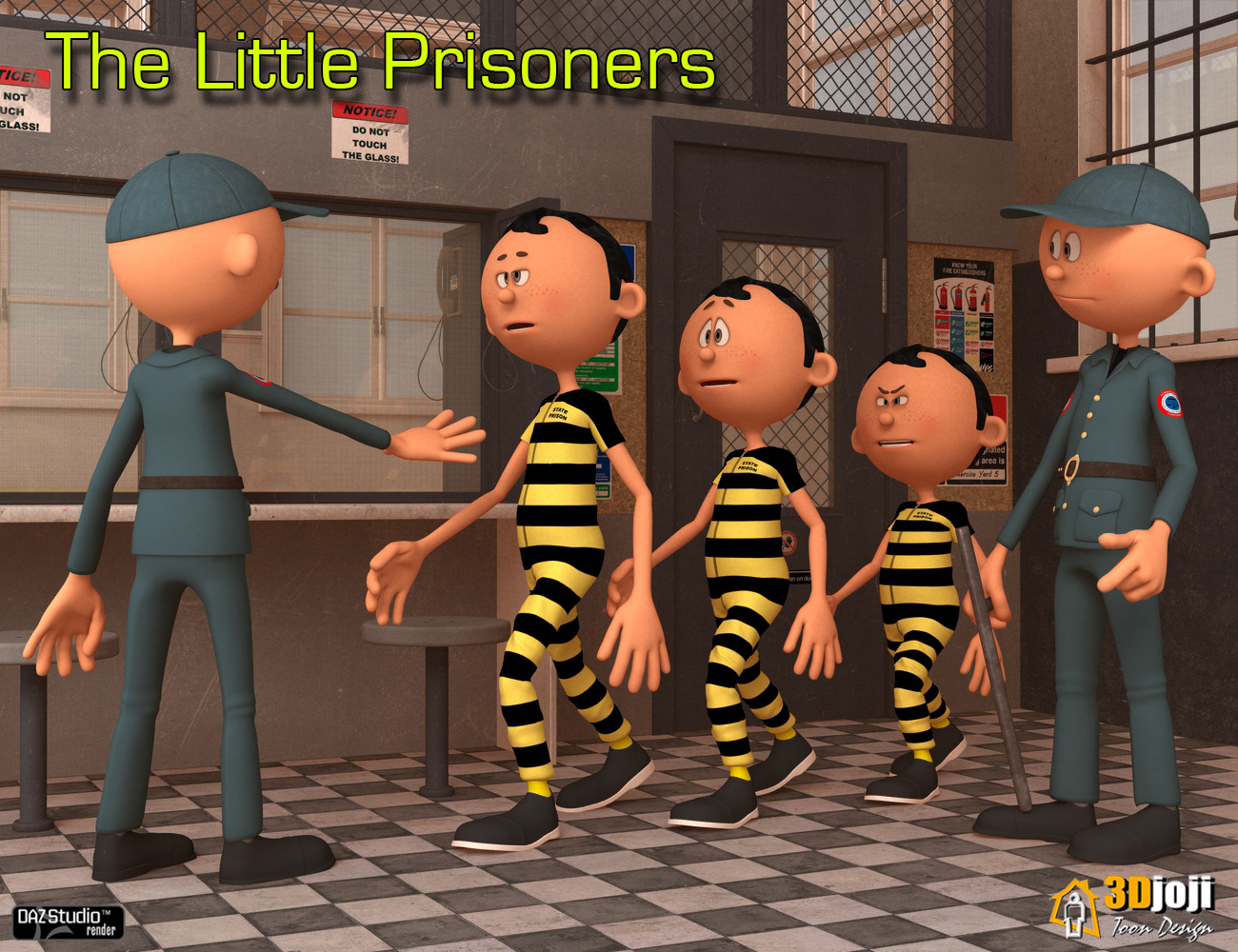 The Little Prisoners | Daz 3D