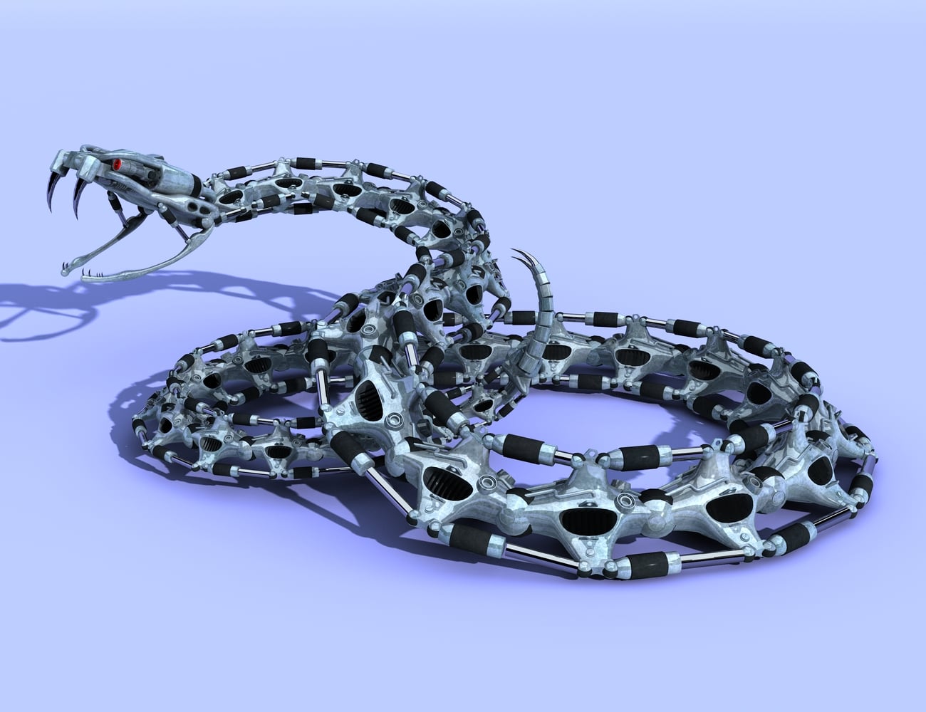 Cyber Snake V1 | Daz 3D