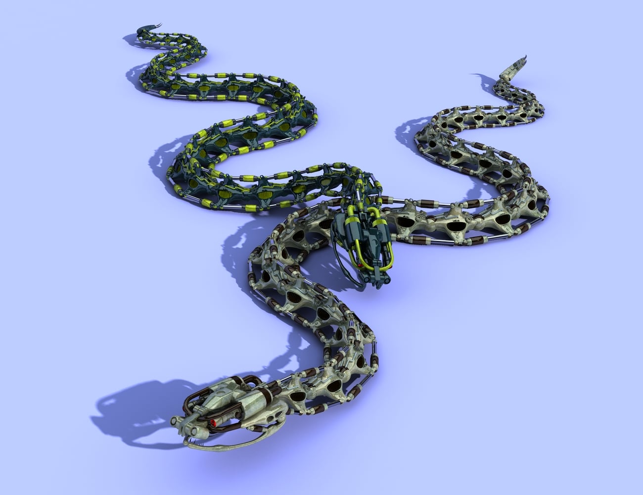 Cyber Snake V1 | Daz 3D