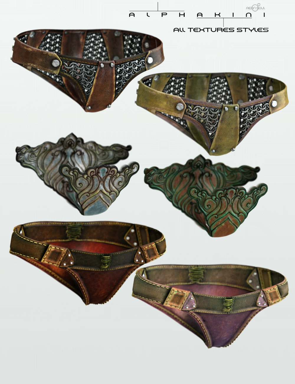 AlphaKini Bundle | Daz 3D