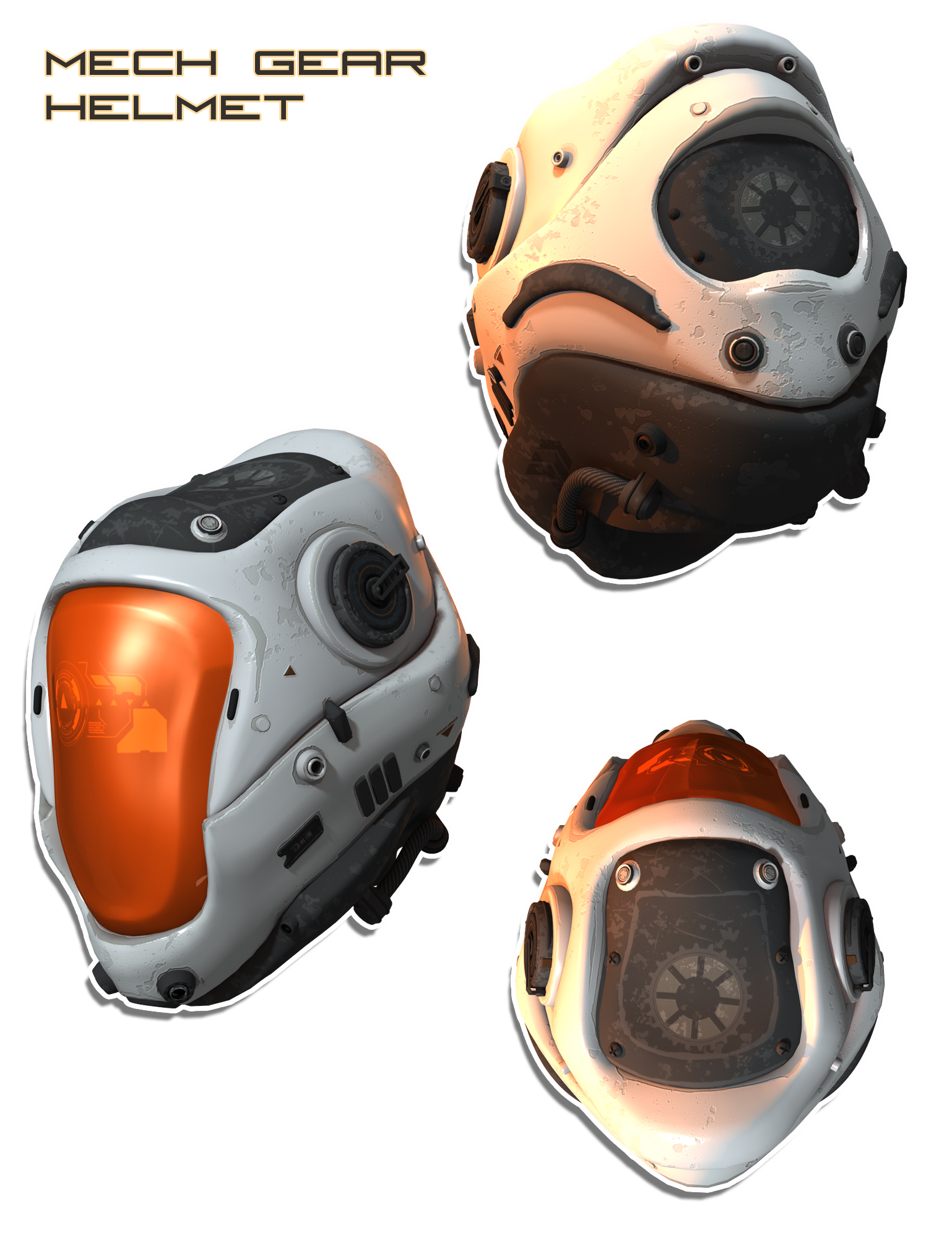 Mech Gear for Genesis 2 Male and Female Bundle | Daz 3D