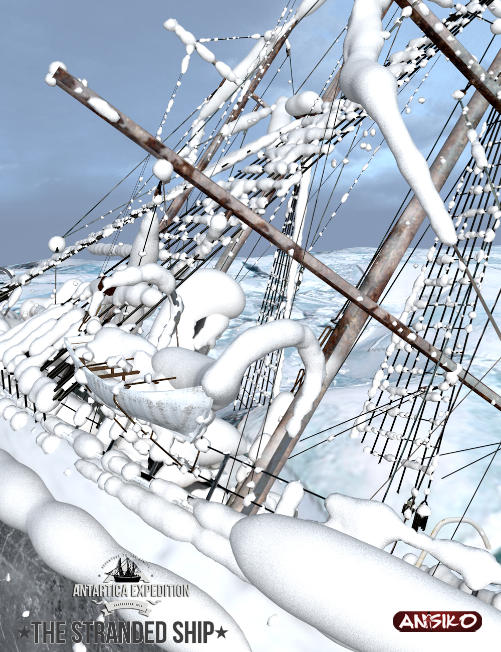 Antarctica Expedition: The Ship | Daz 3D