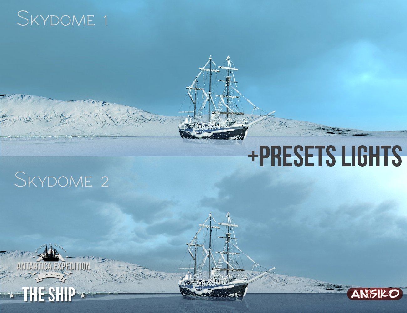 Antarctica Expedition: The Ship | Daz 3D