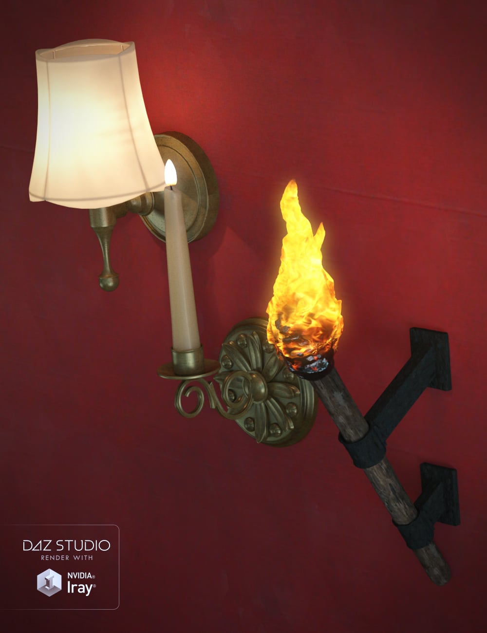 Lighting Collection Prop Set | Daz 3D