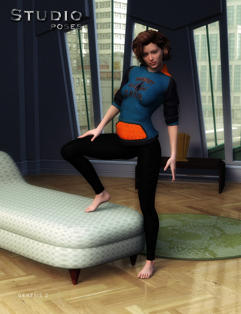 Studio Poses for Victoria 6 | Daz 3D