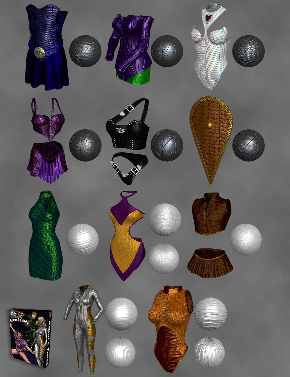 Super Shaders - Super Bundle | Daz 3D