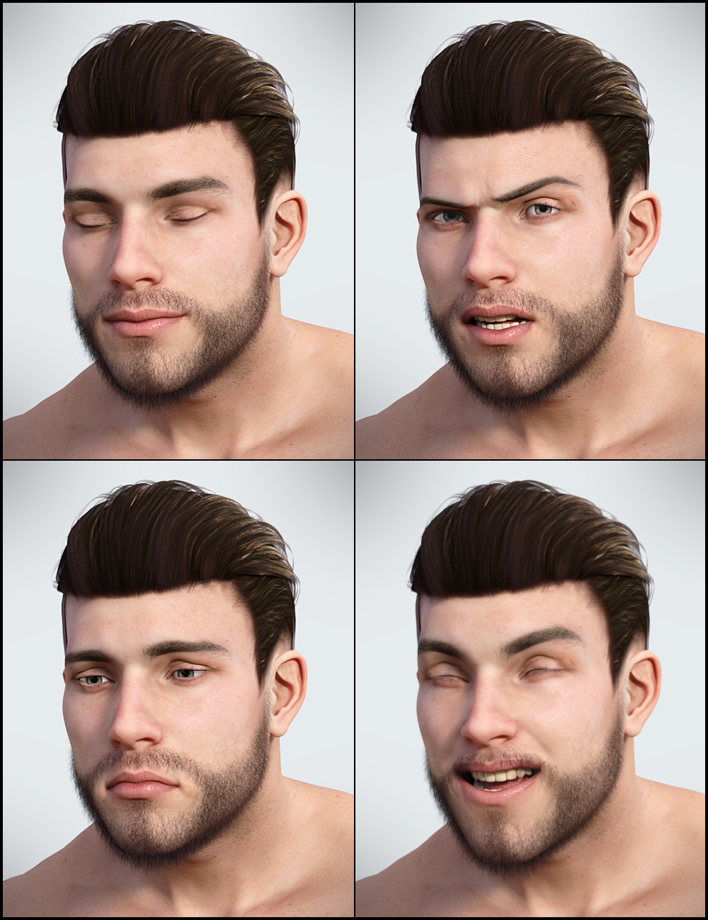 Expressive Moments Poses | Daz 3D