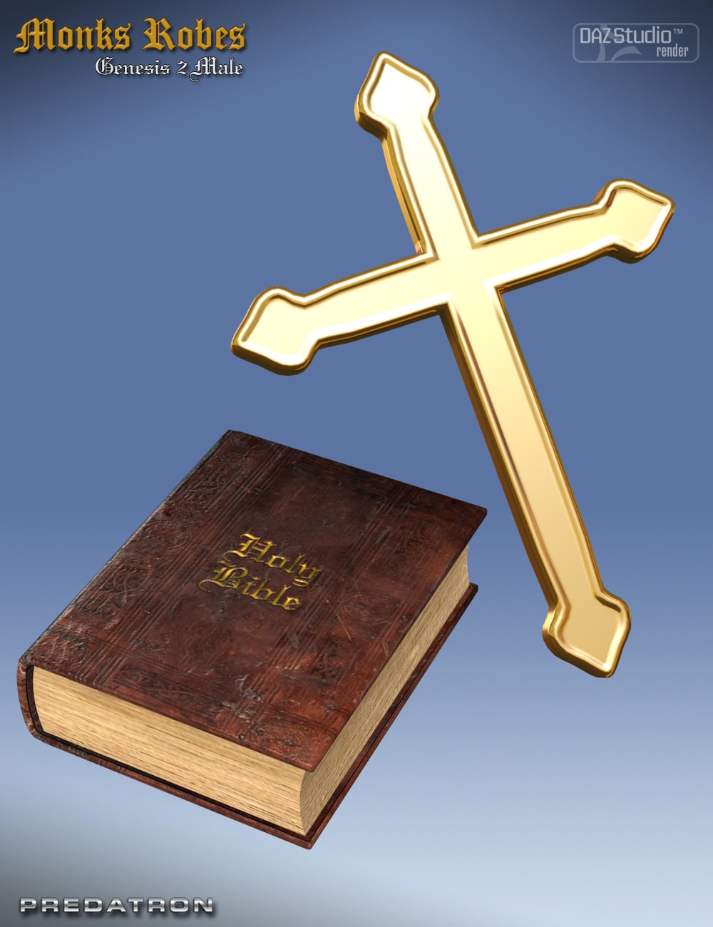 Monks Robes Bundle | Daz 3D