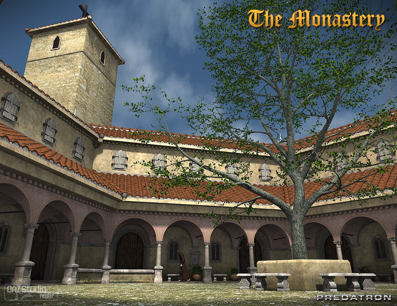 Monastery and Monks Robes Bundle | Daz 3D