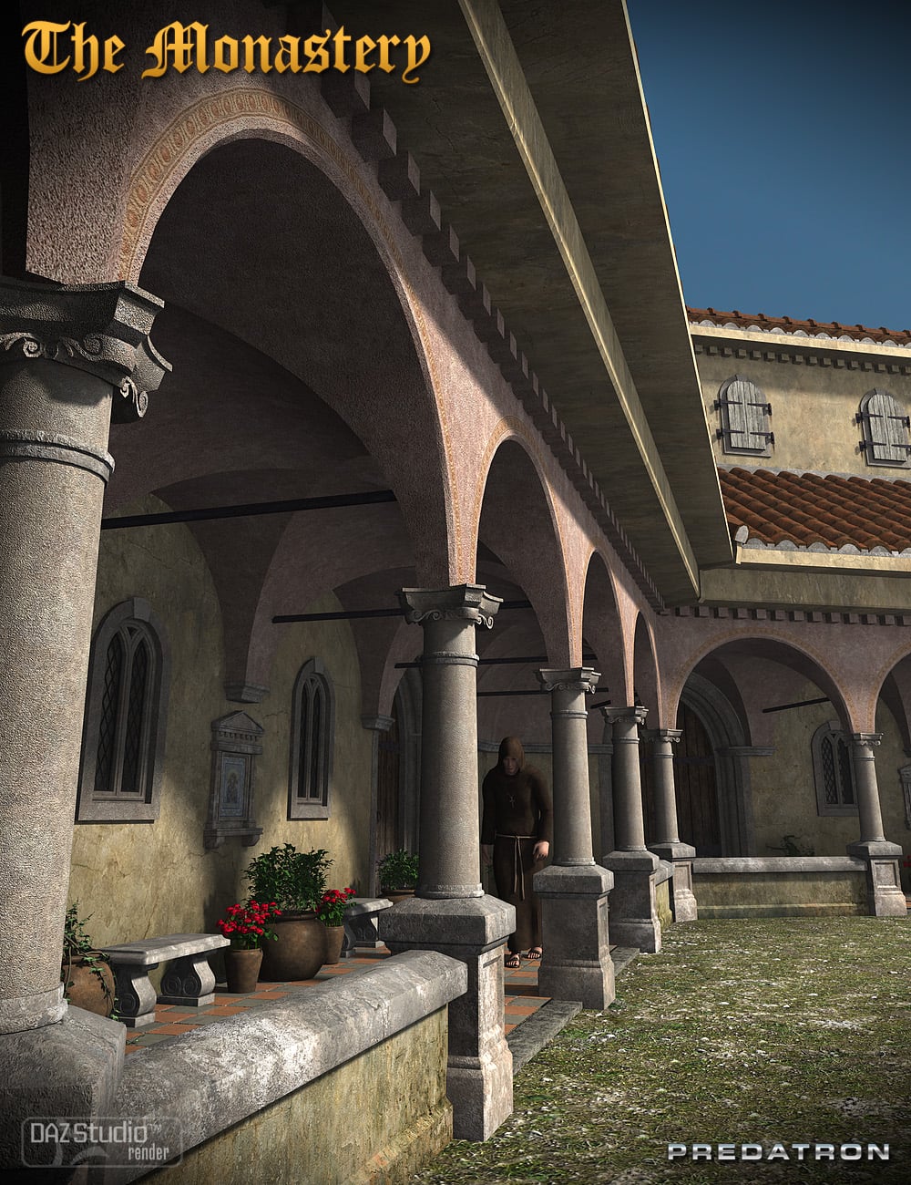Monastery and Monks Robes Bundle | Daz 3D